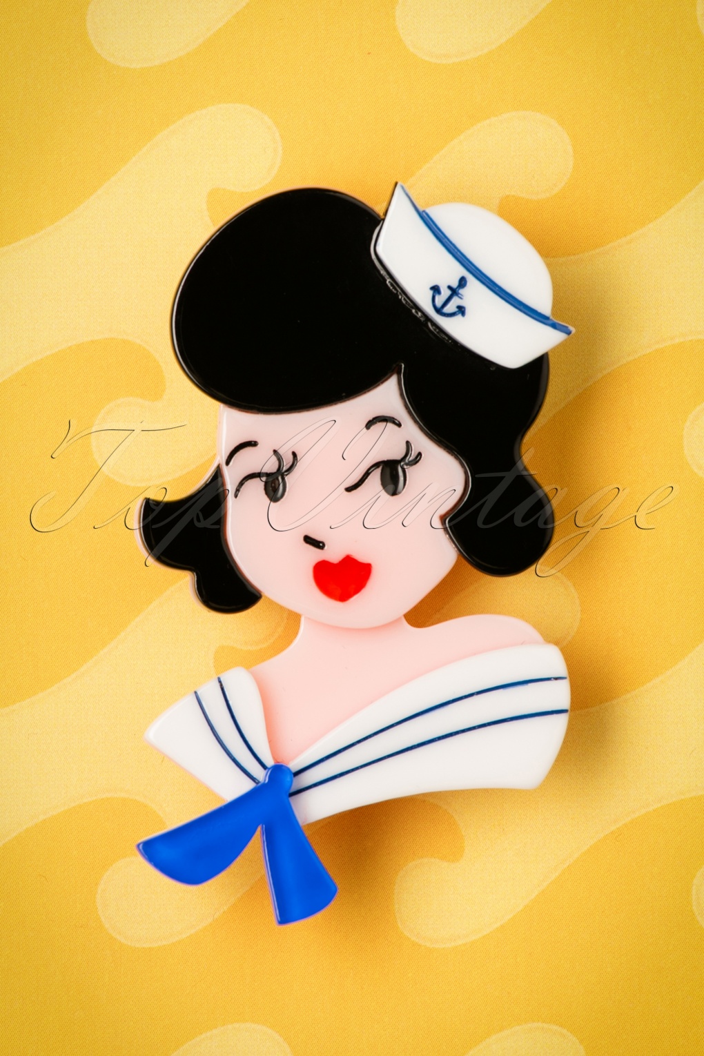 60s Ahoy Sailors Brooch