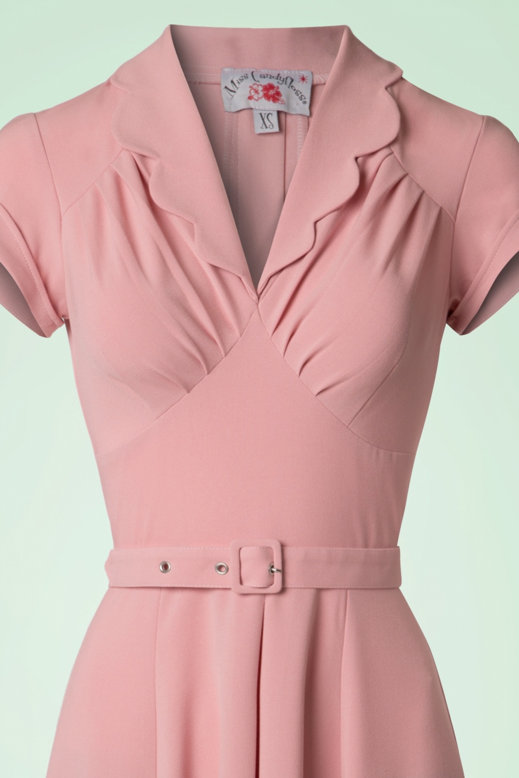 50s Mariana Swing Dress in Blush Pink
