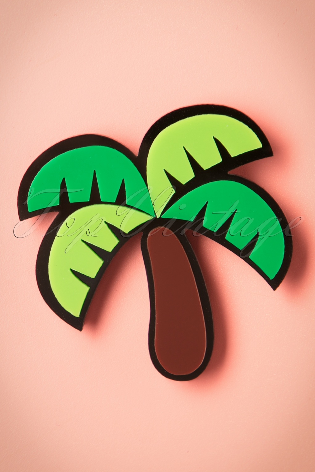 Collectif Clothing My Tropical Palm Tree Brooch Années 60 | Acheter ...