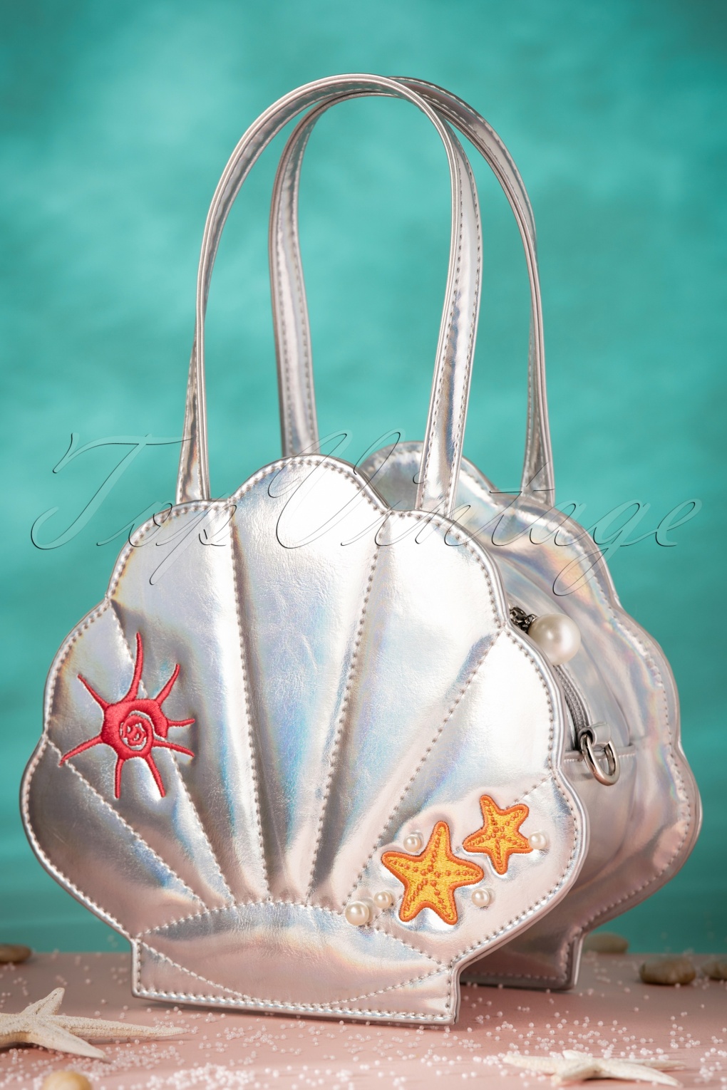 60s Ariel Bag in Holographic Silver