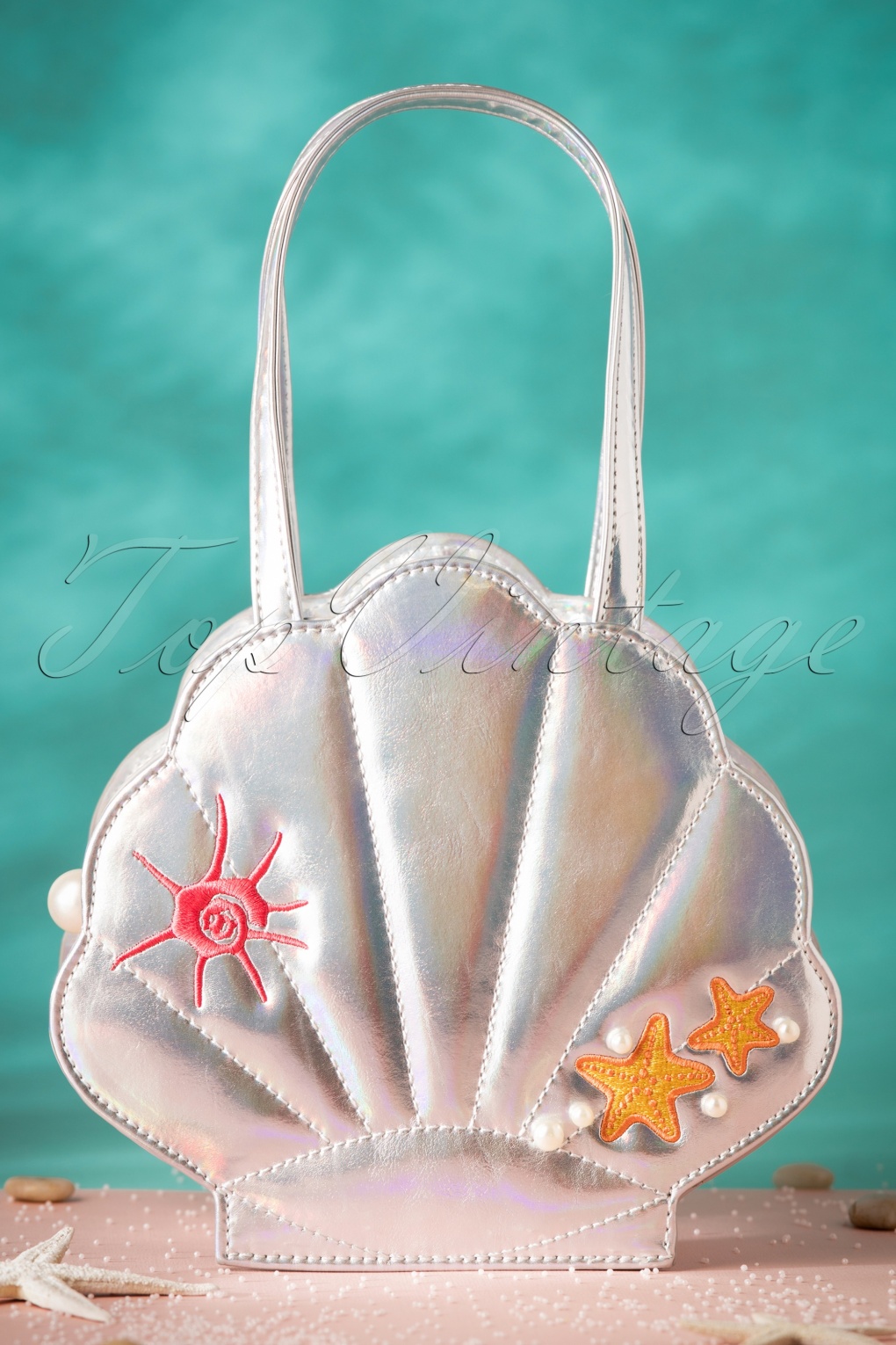 60s Ariel Bag in Holographic Silver