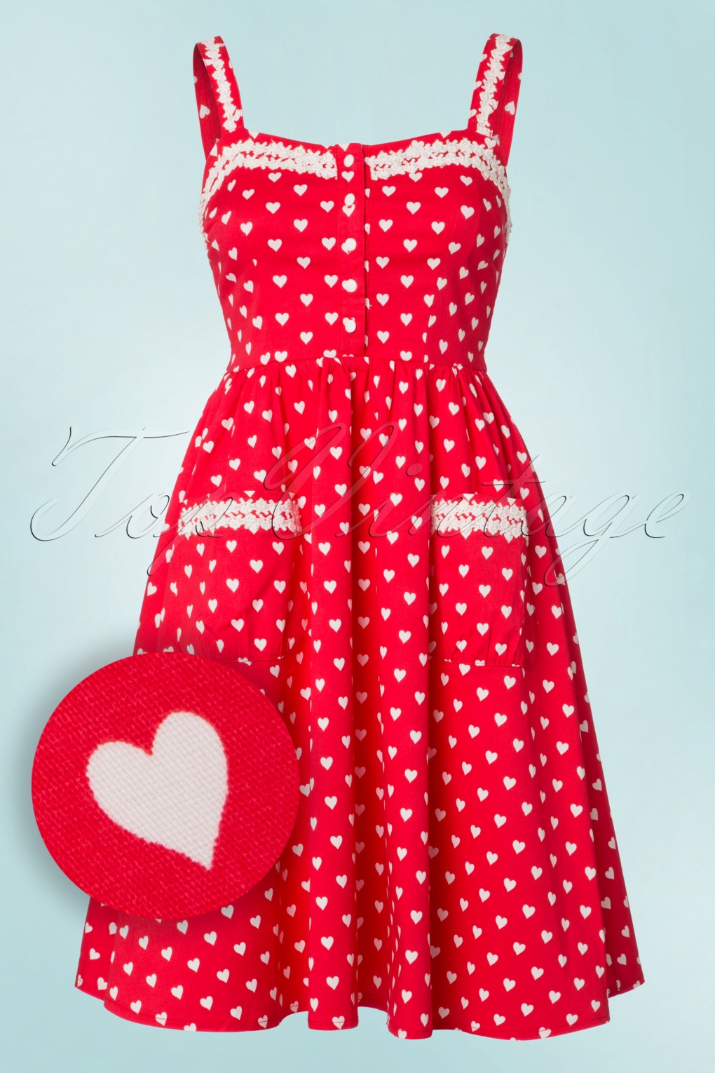 Retro 1950s Polka Dot Dresses for Sale