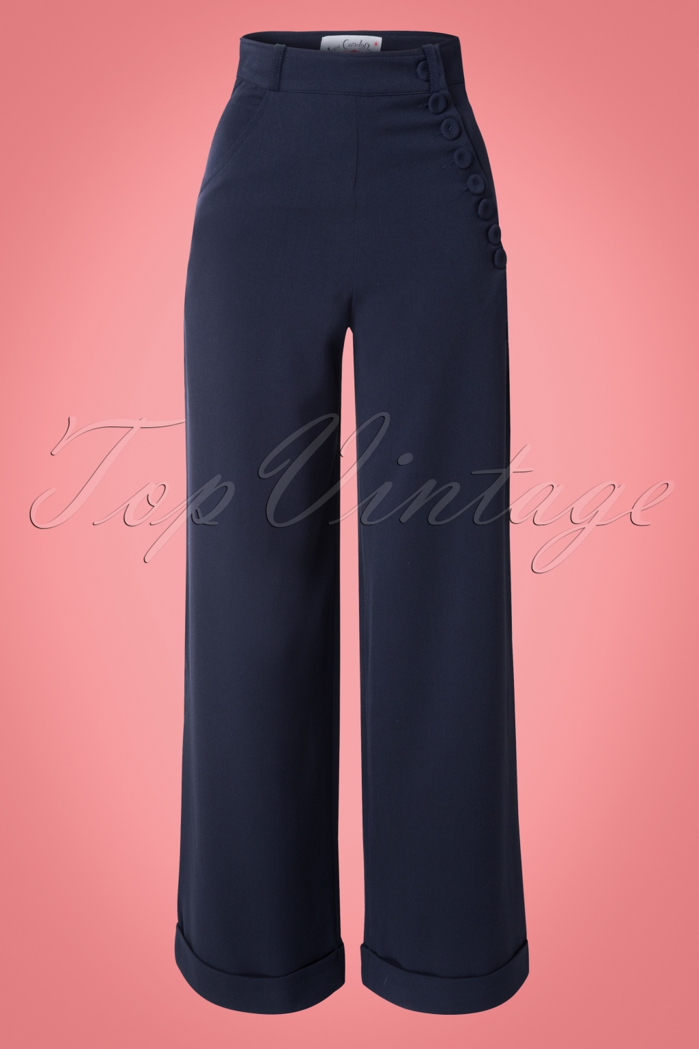 Women's 1940s Style Pants, Overalls, Blue Jeans