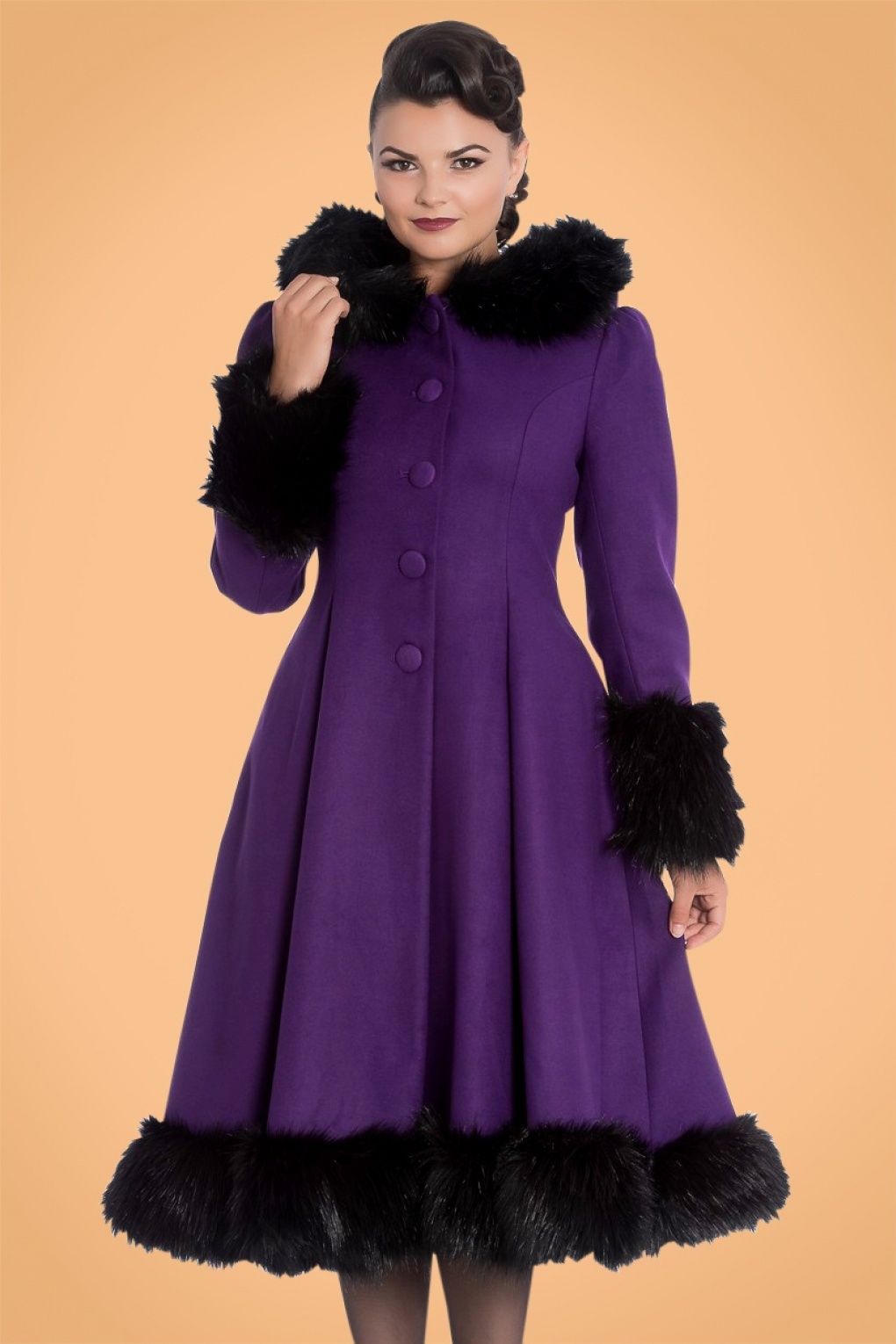 Retro Vintage Style Coats, Jackets, Fur Stoles