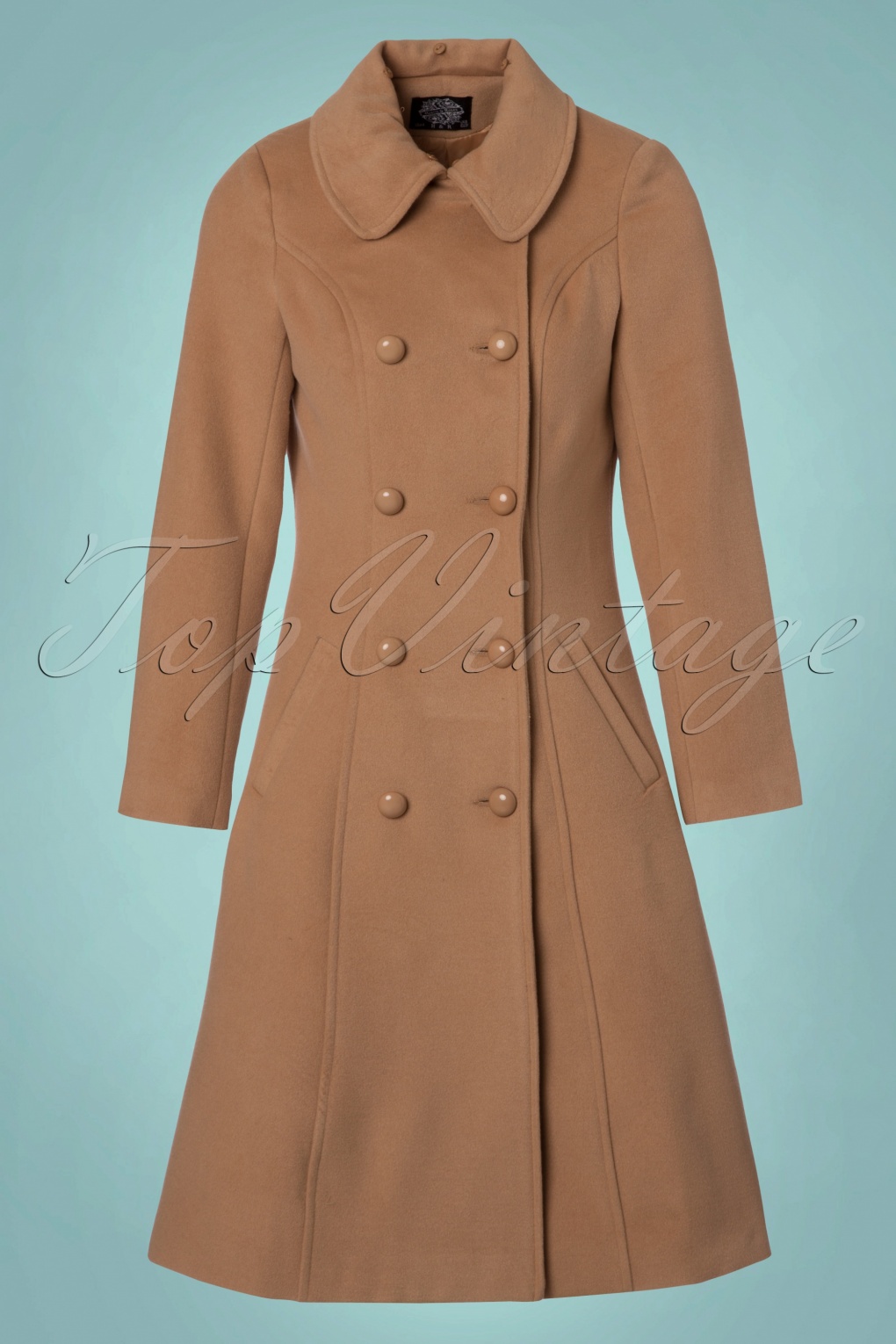 50s Chrissette Coat in Beige