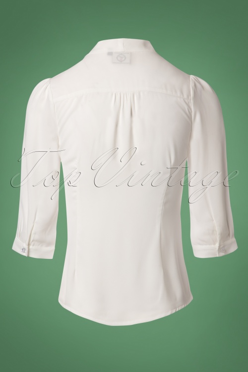 50s Fly Away Shirt in White