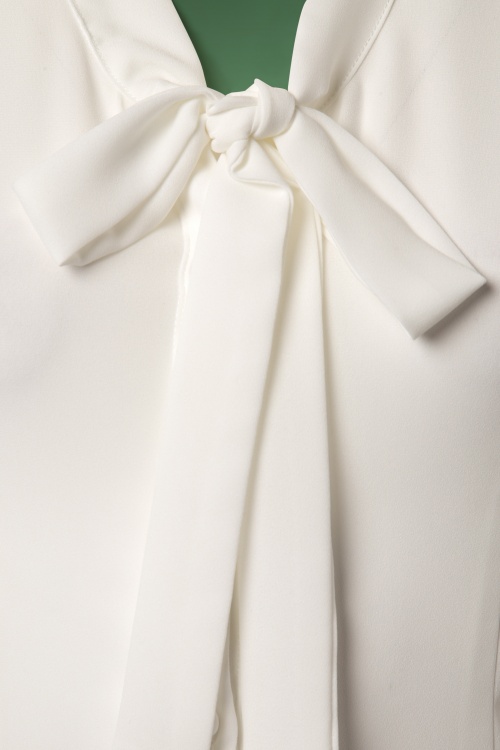 50s Fly Away Shirt in White