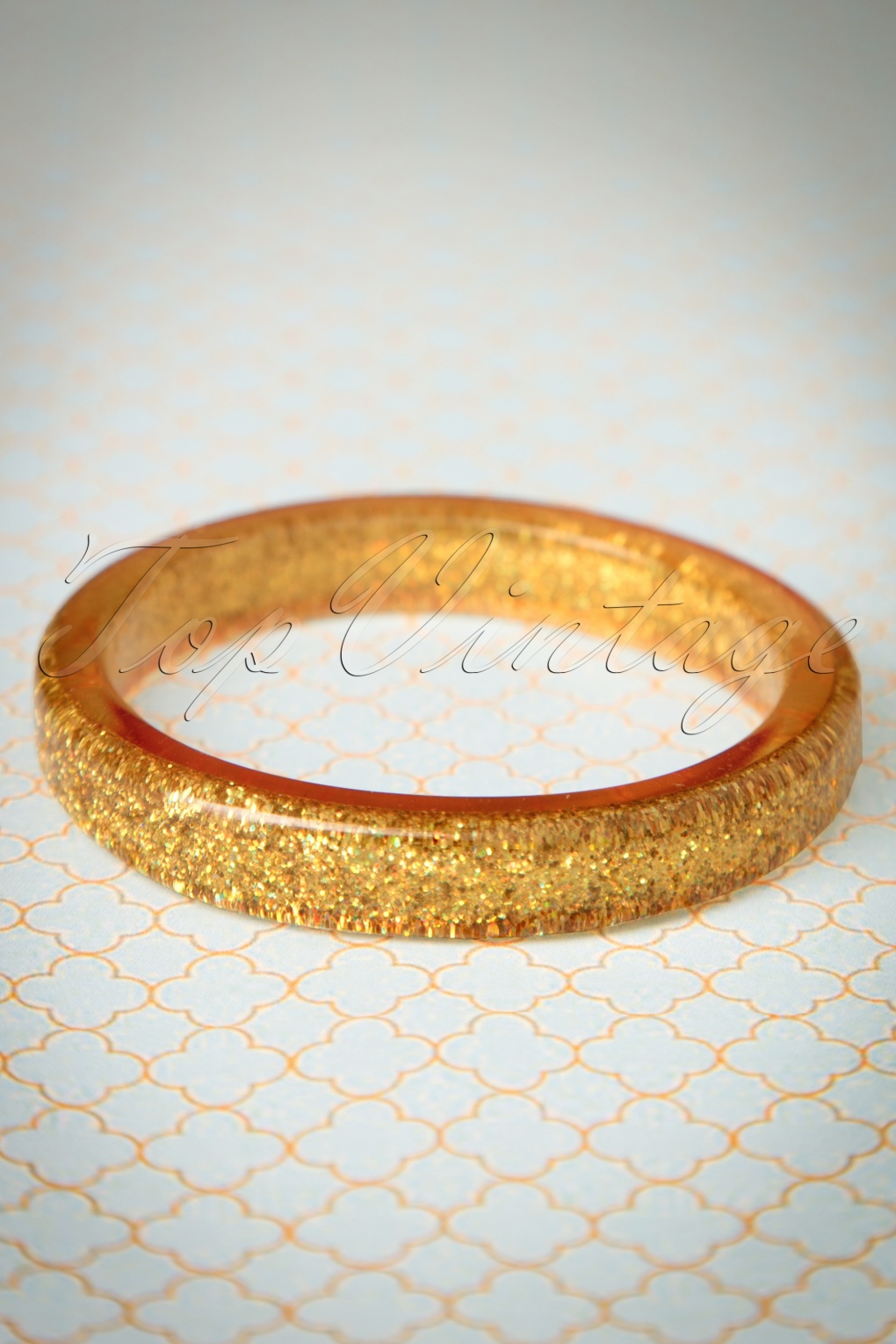 Splendette TopVintage Exclusive ~ 20s Fedora Midi Glitter Bangle in ...