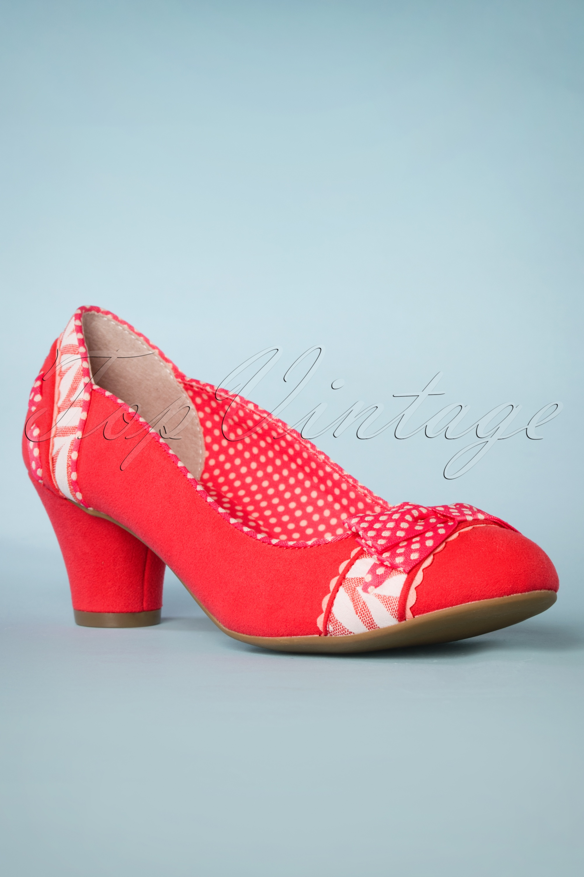 Ruby Shoo Hayley Pumps in Koralle | Einkaufen bei Topvintage