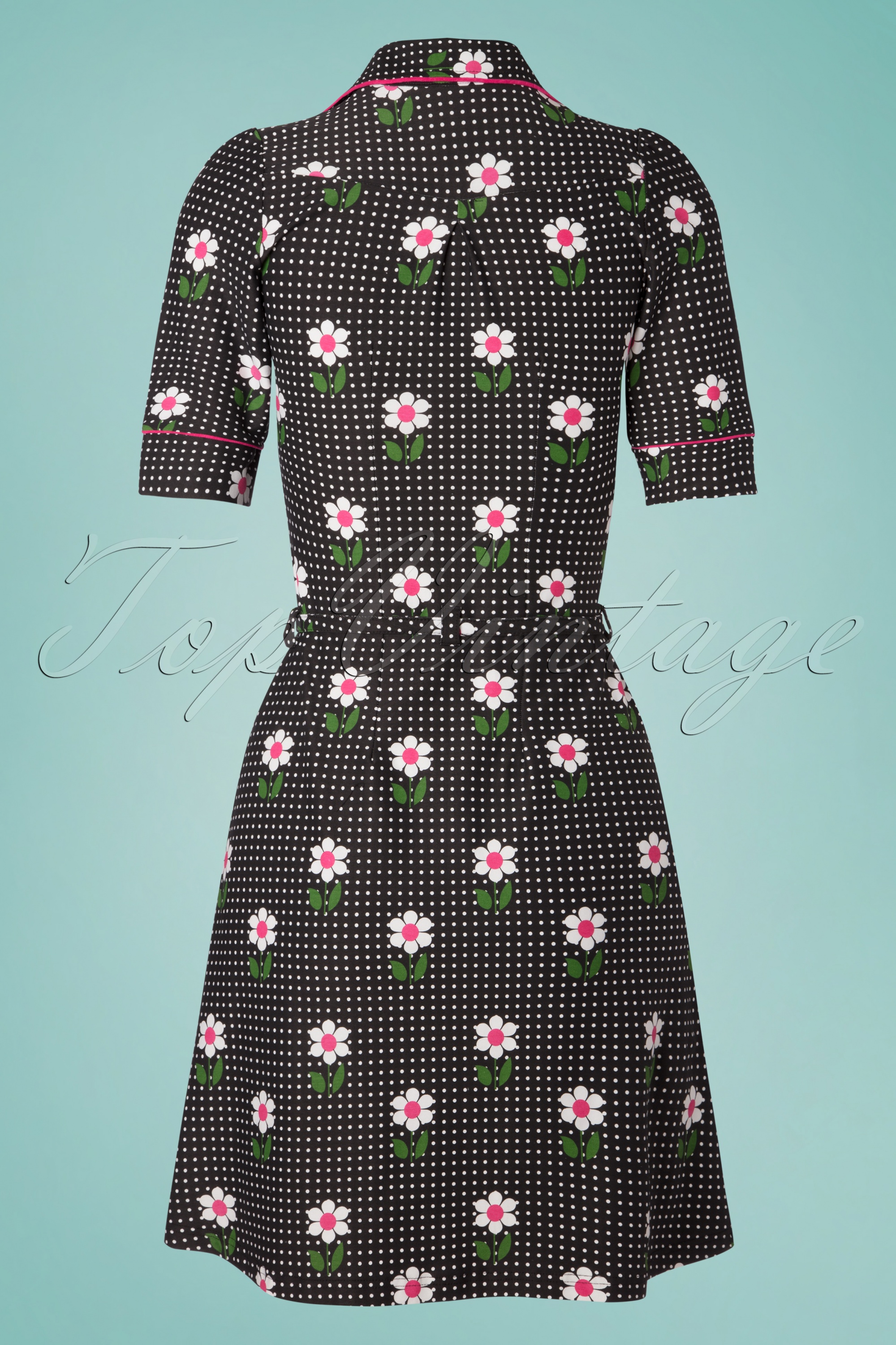 Tante Betsy Betsy Daisy Dot Kleid in Schwarz | Einkaufen bei Topvintage