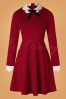 60s Ricci Dress in Red