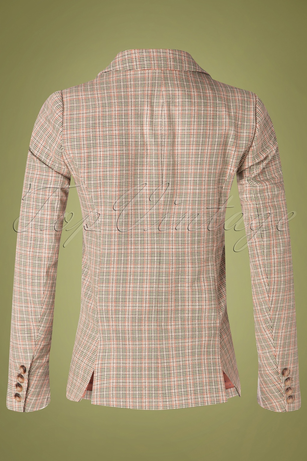 40s Daisy Connery Blazer in Beige