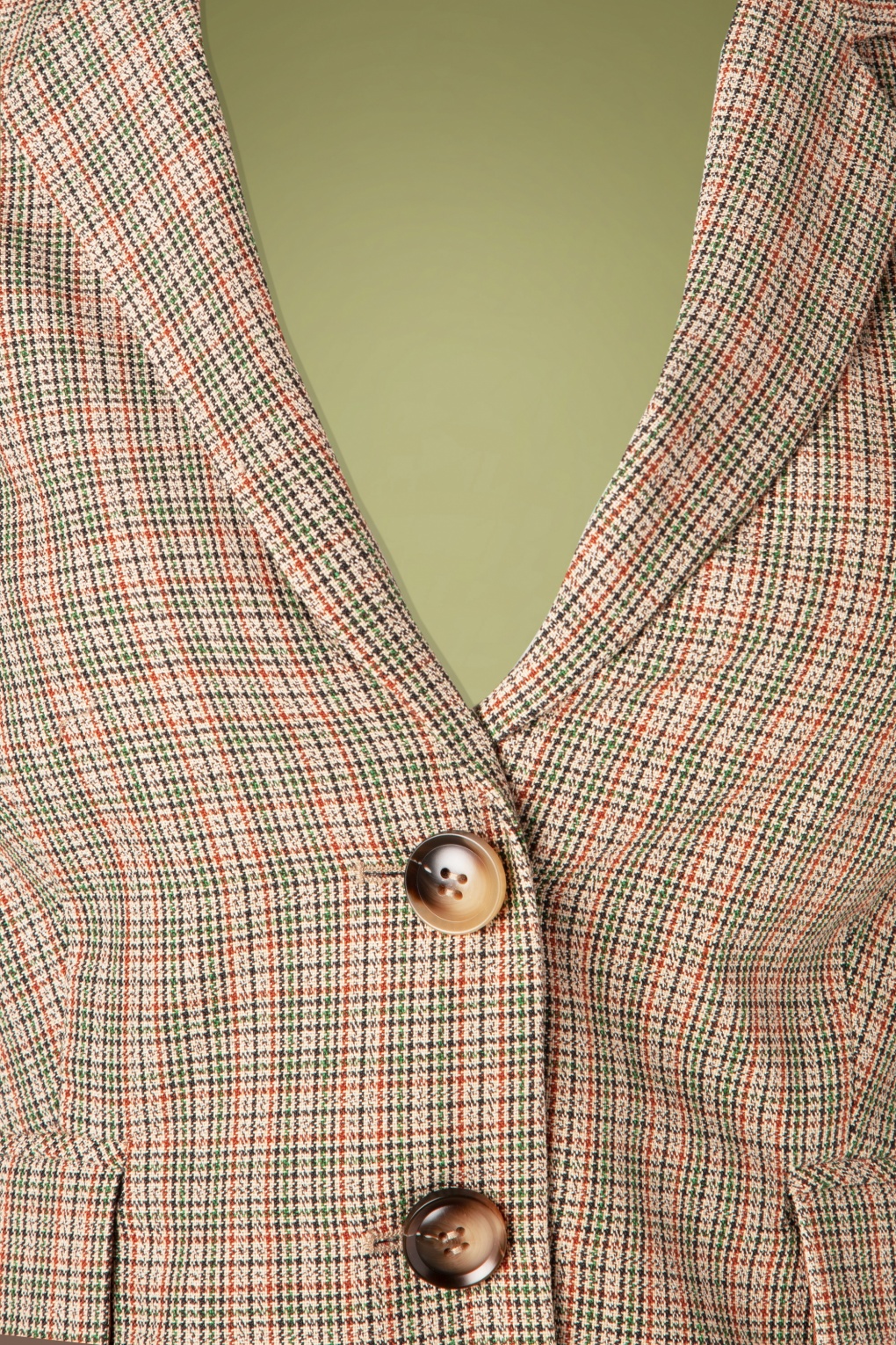 40s Daisy Connery Blazer in Beige