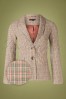 40s Daisy Connery Blazer in Beige