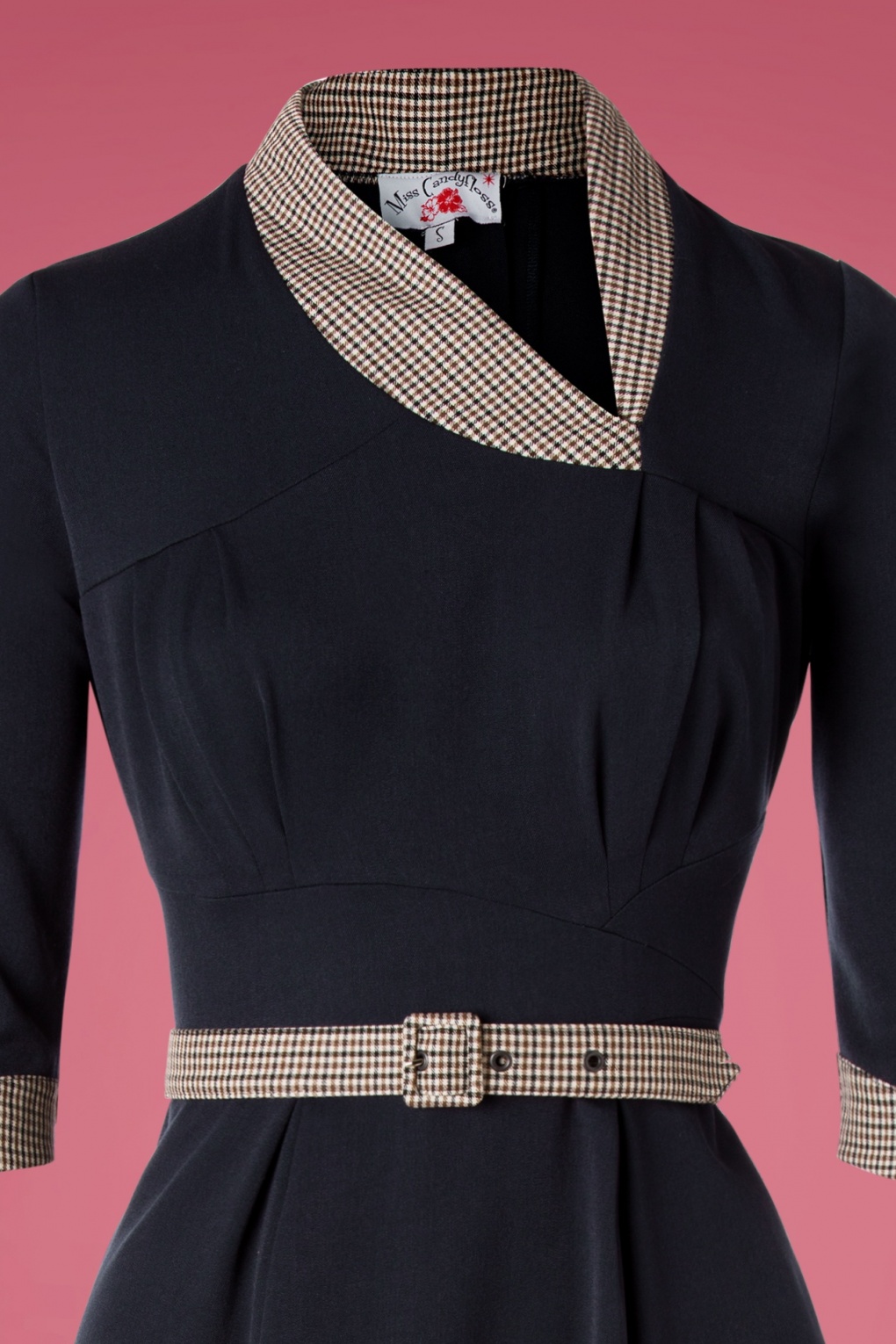 50s Yedda Swing Dress in Navy