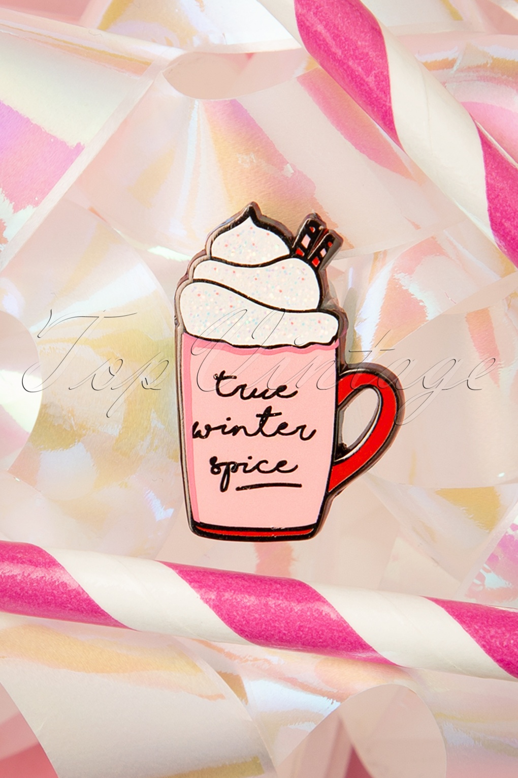 Punky Pins True Winter Spice Enamel Pin | Shop at Topvintage