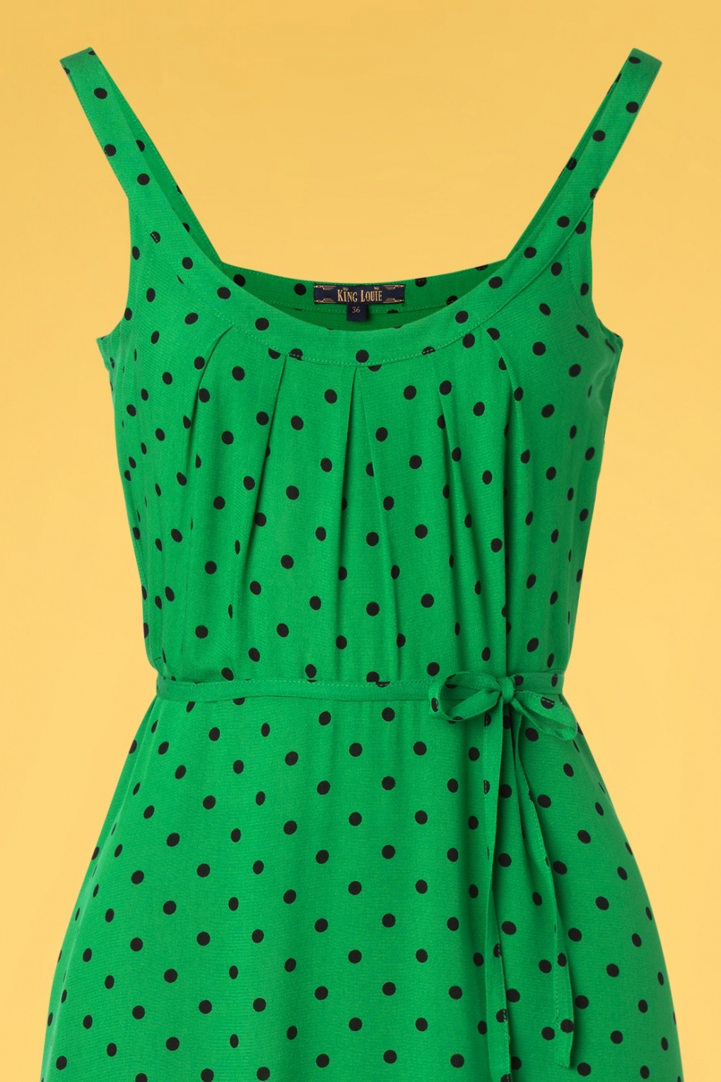 60s Allison Pablo Maxi Dress in Very Green