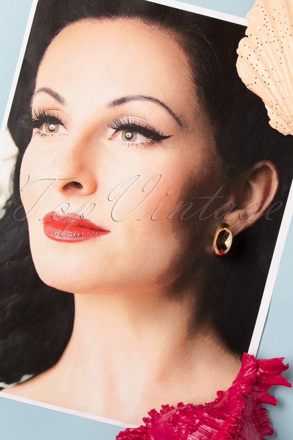 50s Fever Earrings in Gold