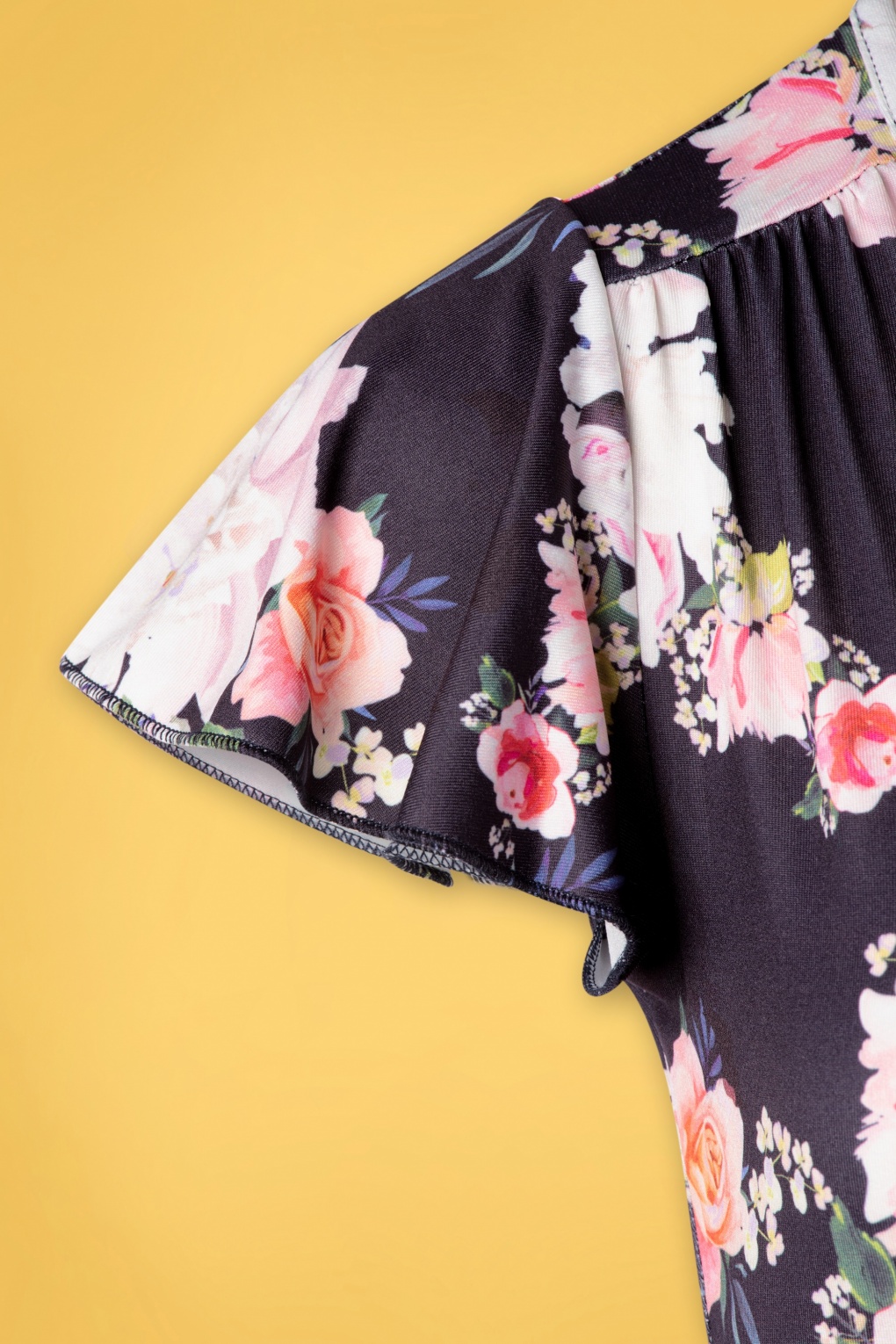 50s Tussy Mussy Dress in Navy