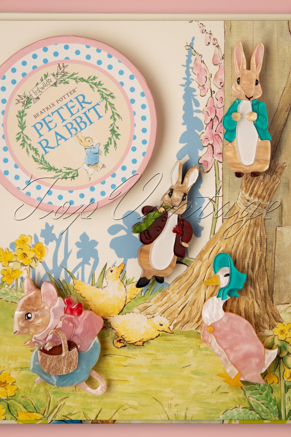 60s Peter Rabbit Brooch