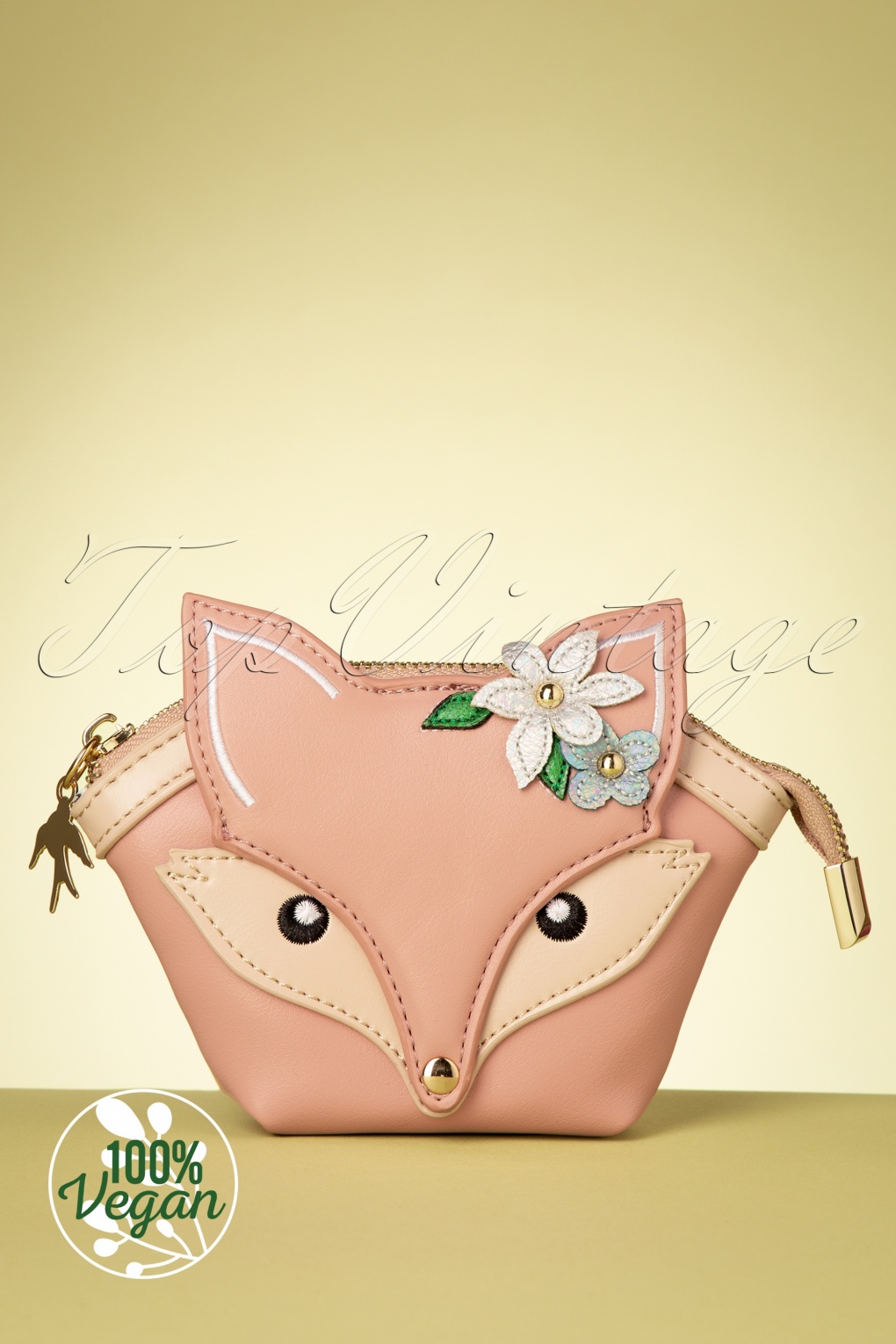 Erstwilder Flora Fox Face Geldbörse | Einkaufen bei Topvintage