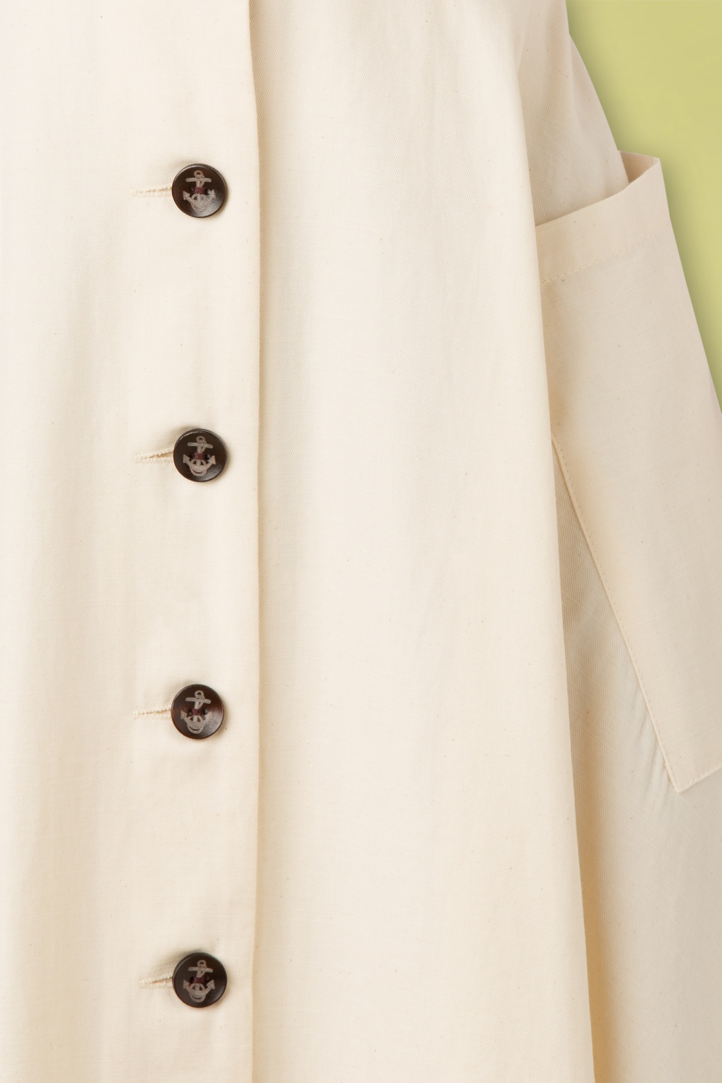 50s Sandy Swing Dress in Cream