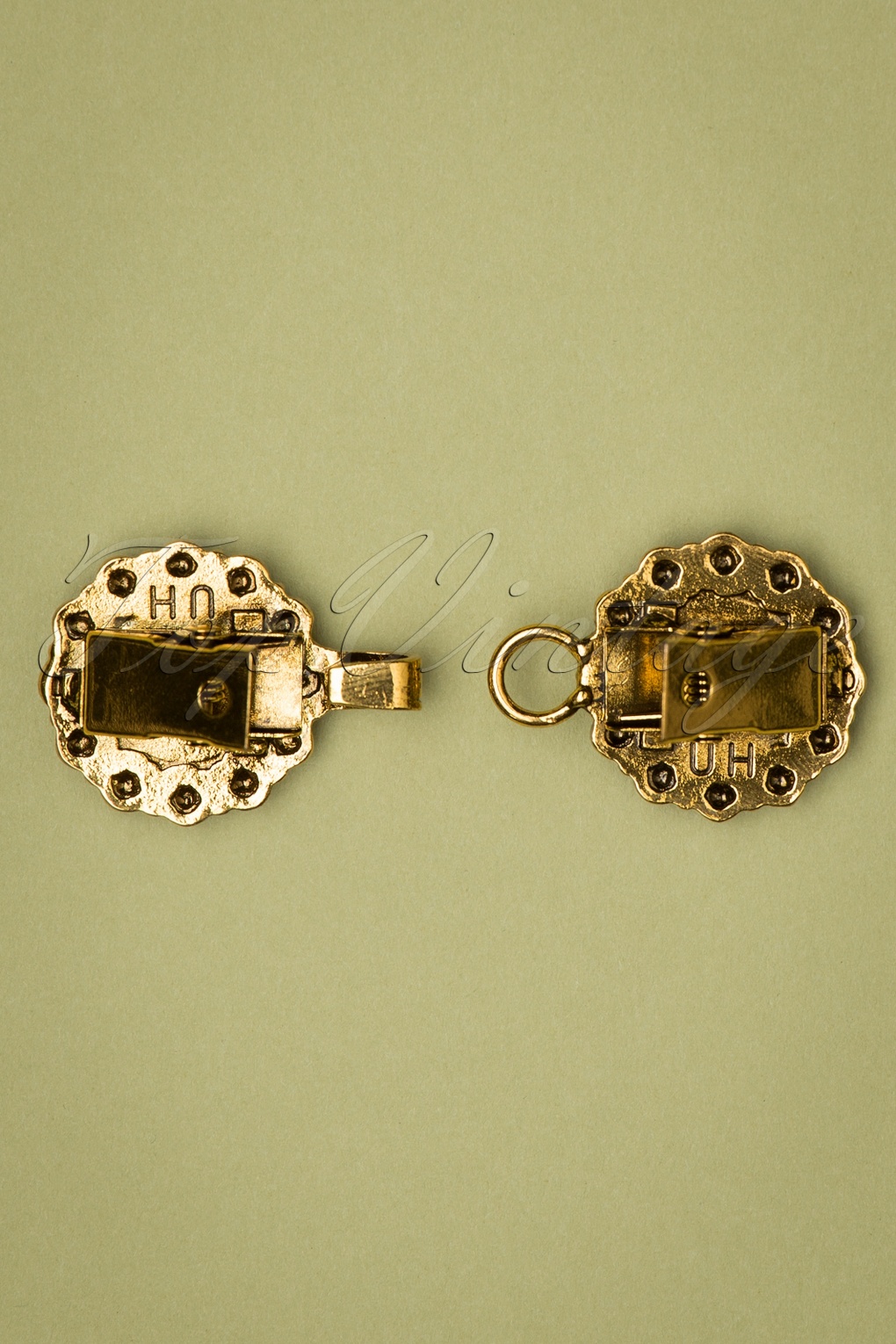 Urban Hippies | 20s Vest Clips in Gold and Red