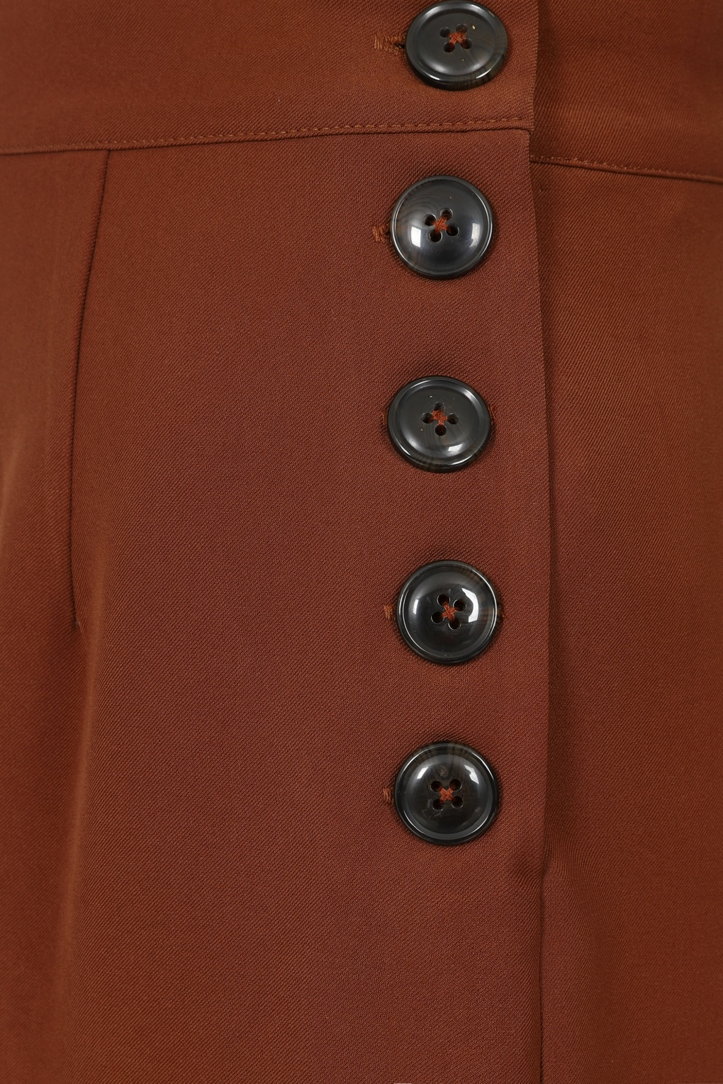 Bunny | 40s Ginger Swing Trousers in Brown