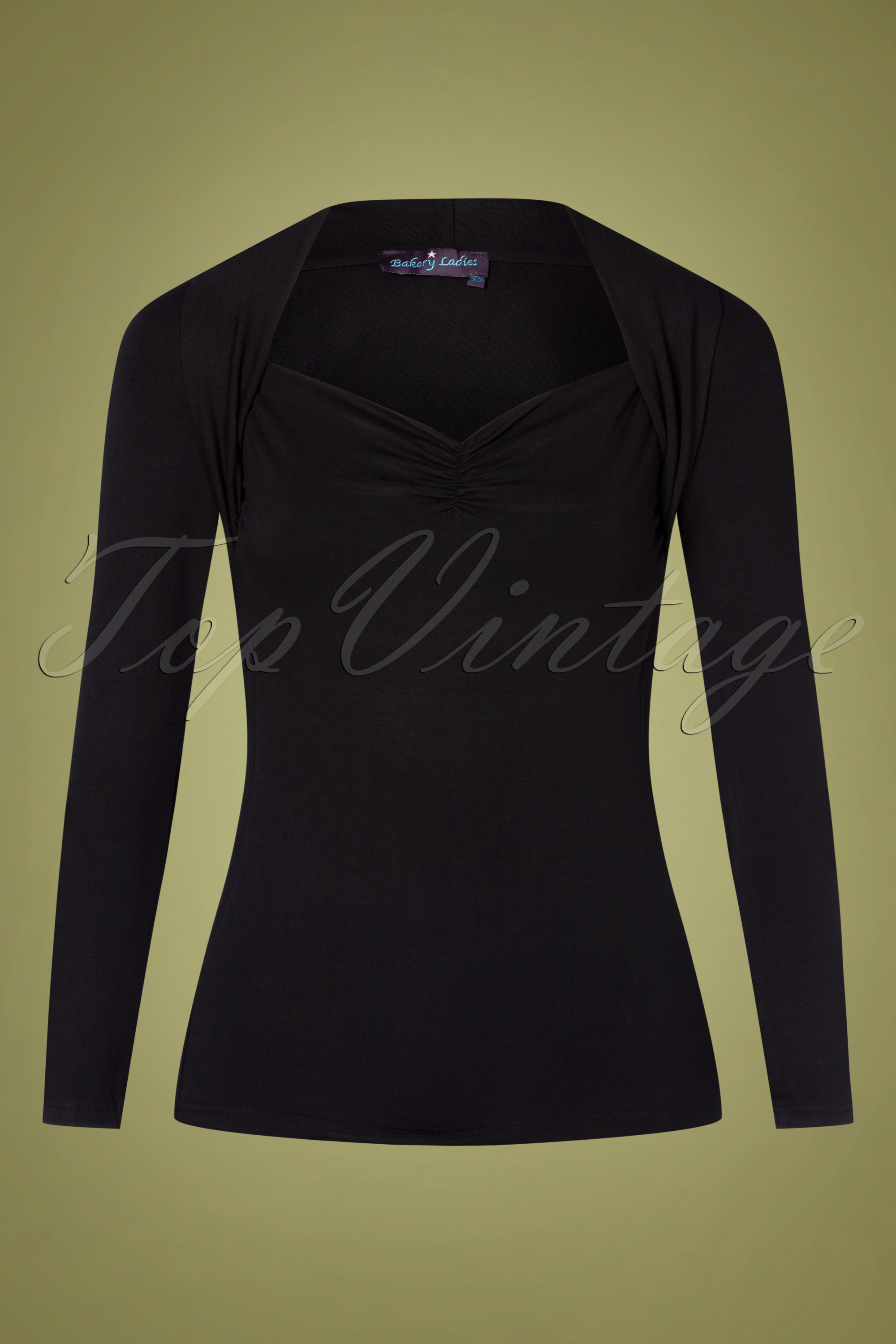 Bakery Ladies Party on Bolero Shirt in Schwarz | Einkaufen bei Topvintage