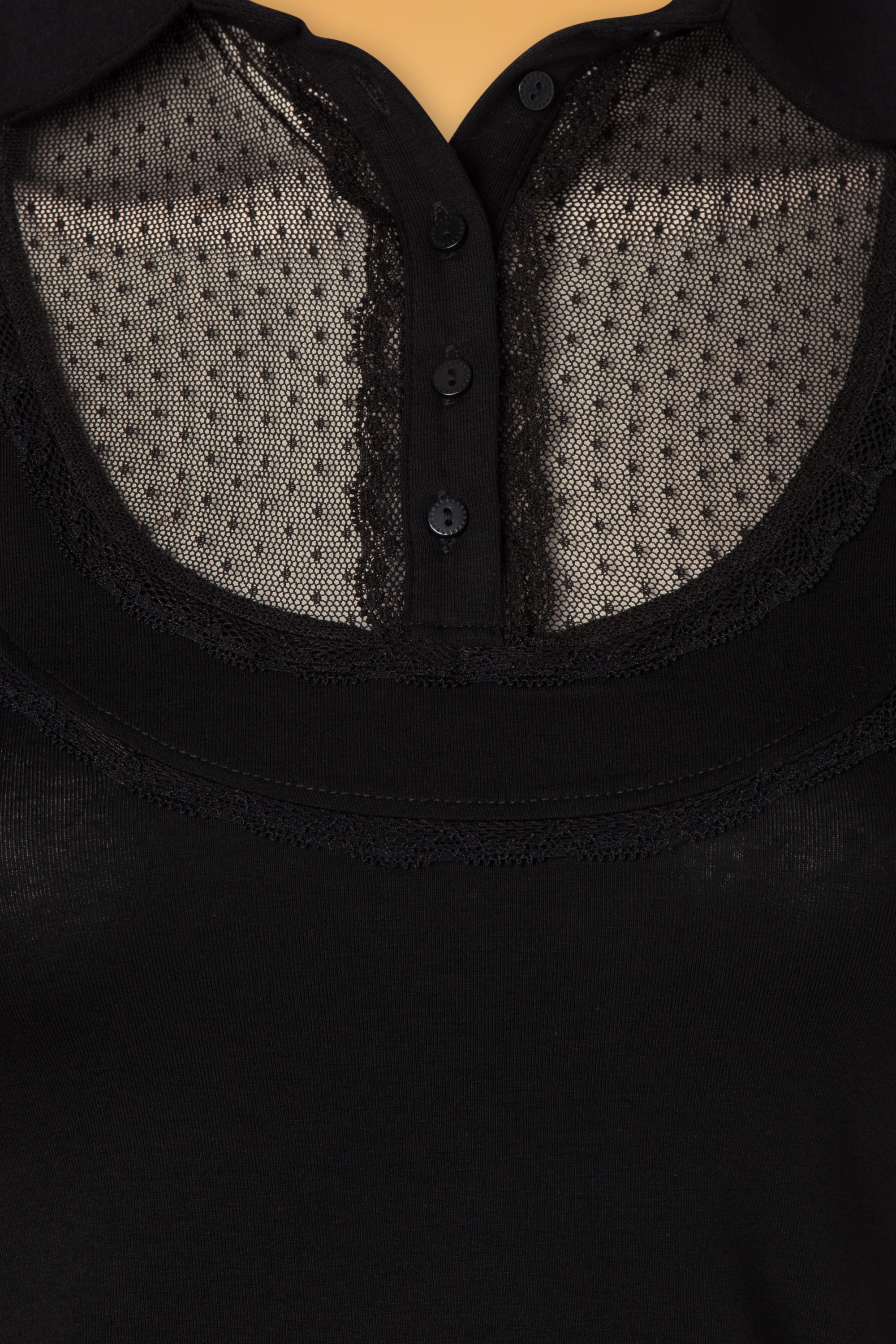 Vive Maria 60s Amelie's Evening Shirt in Black | Shop at Topvintage