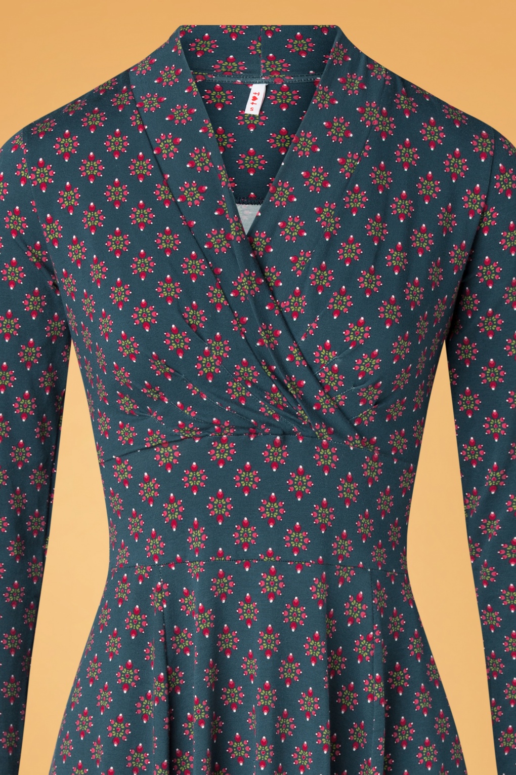 Blutsgeschwister | 60s Shalala Tralala Shawlax Dress in Itsy Bitsy ...