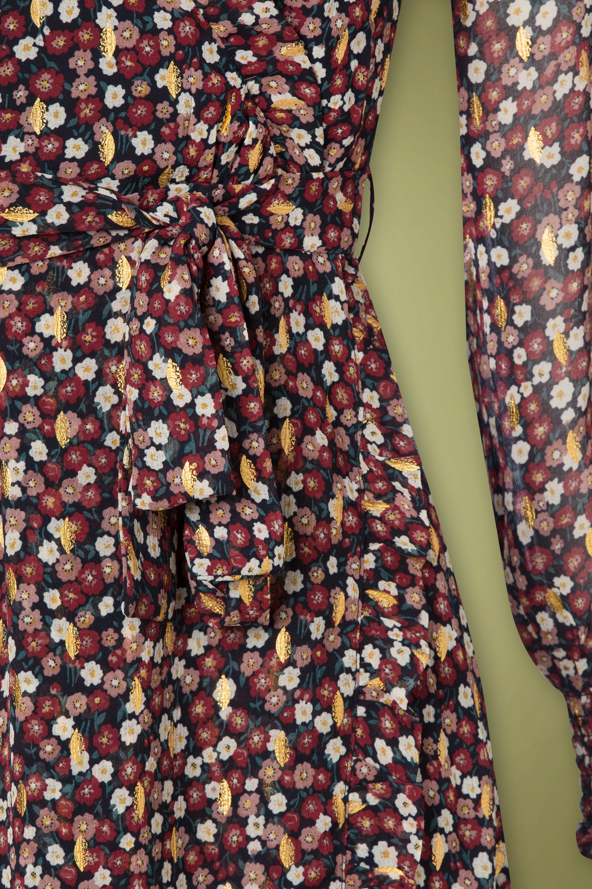 Smashed Lemon Hazel Floral Maxi Kleid in Multi | Topvintage