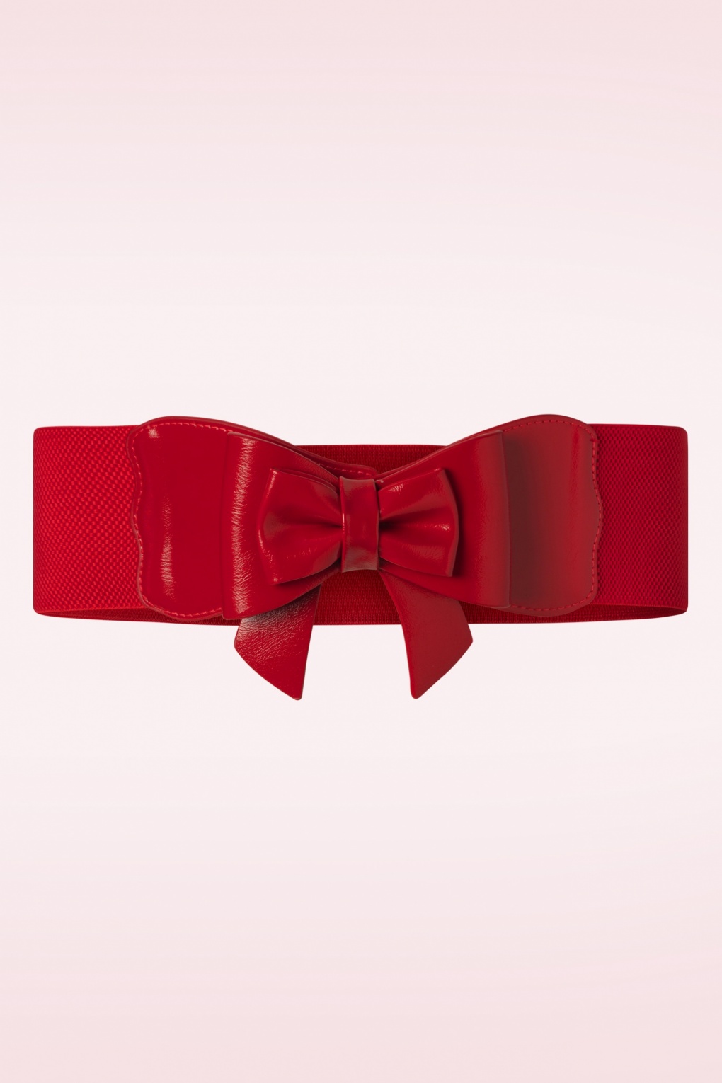 Ceinture à Nœud Play It Right en Rouge Banned Retro | Topvintage