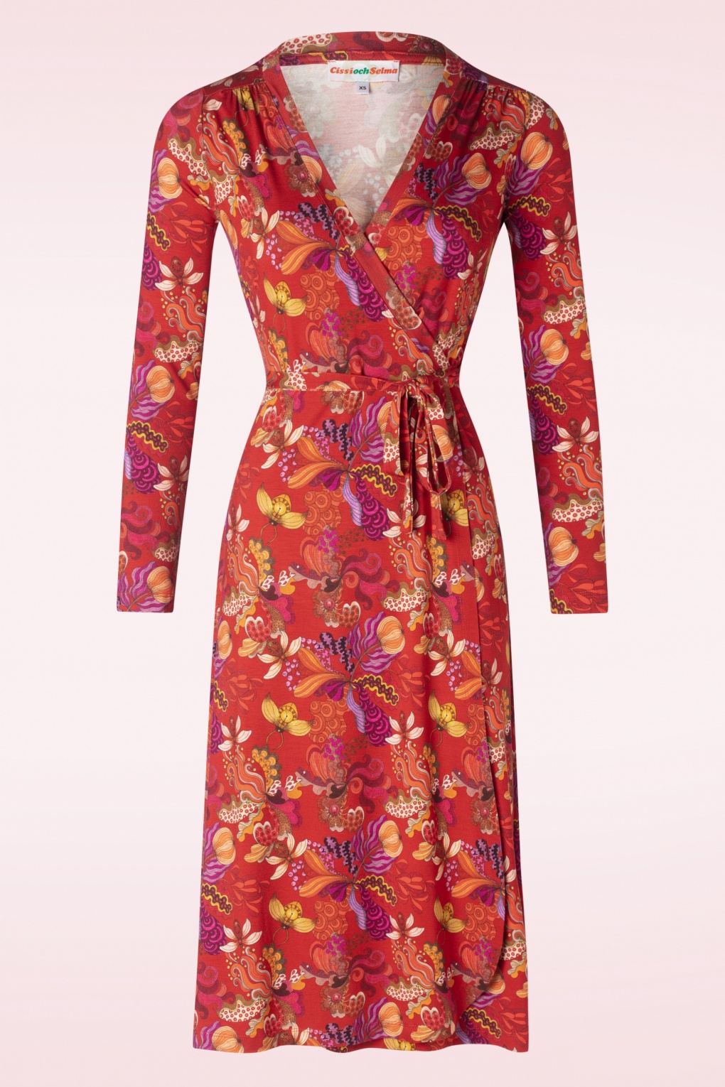 Cissi och Selma Anna-Klara Dress in Urdjur Red | Shop at Topvintage