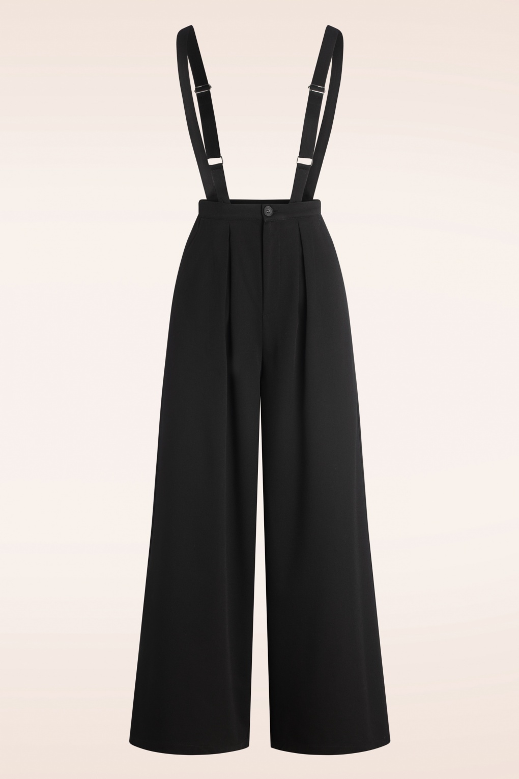 Collectif Clothing Glynda Trousers in Black | Topvintage