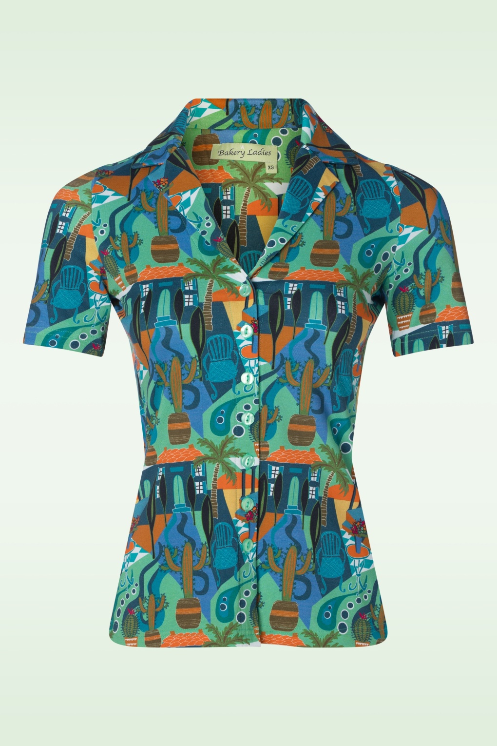 Bakery Ladies Haut Peggy en opale toscane | Acheter chez Topvintage