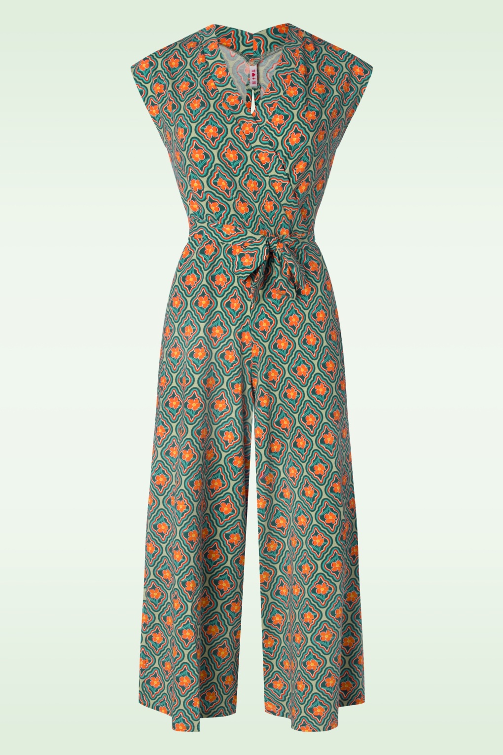 Blutsgeschwister Hello Fritjes Jumpsuit in Flowers Mirror of Joy | Shop at Topvintage