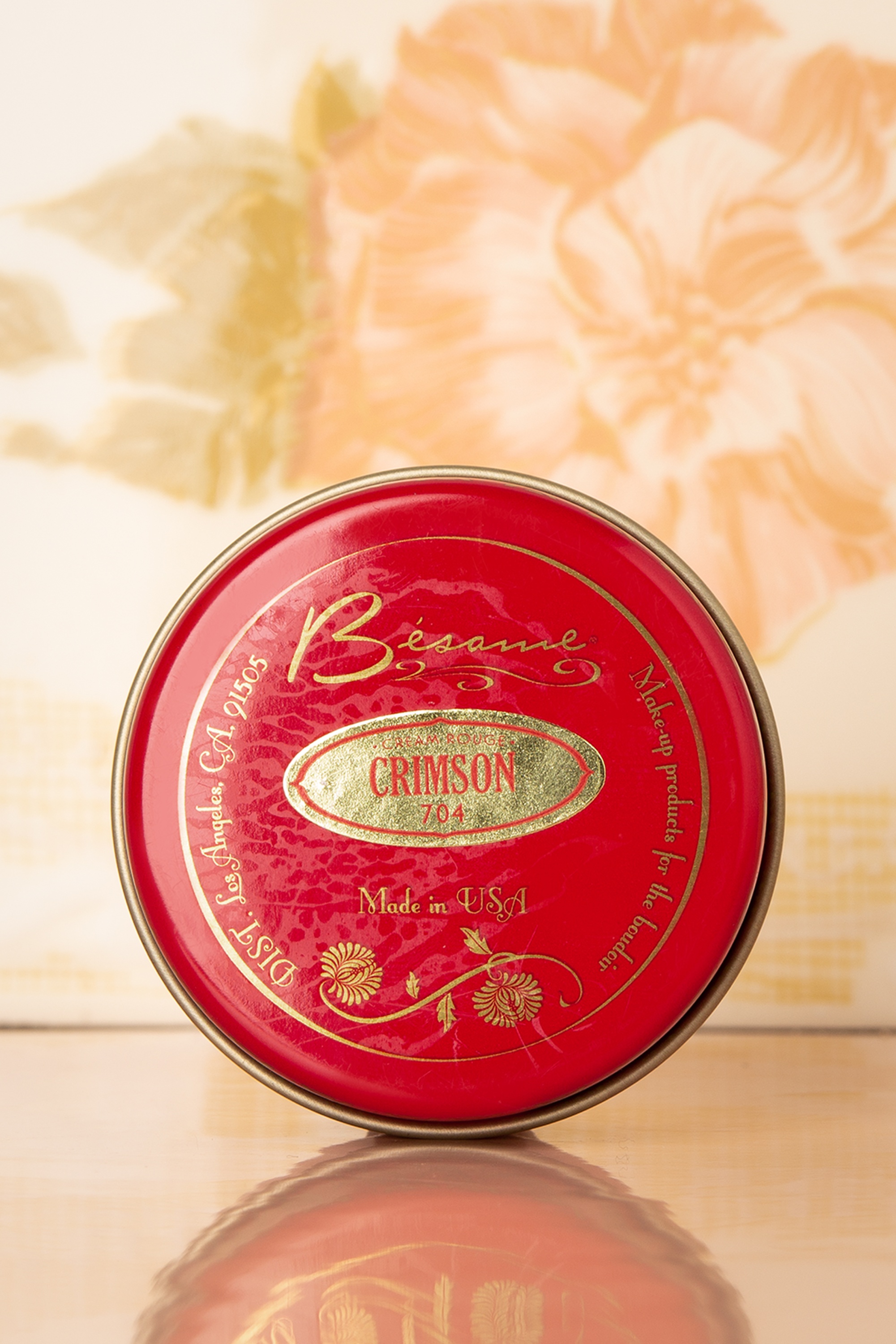 Bésame Cosmetics Crimson Cream Rouge & Lip Colour | Shop at Topvintage