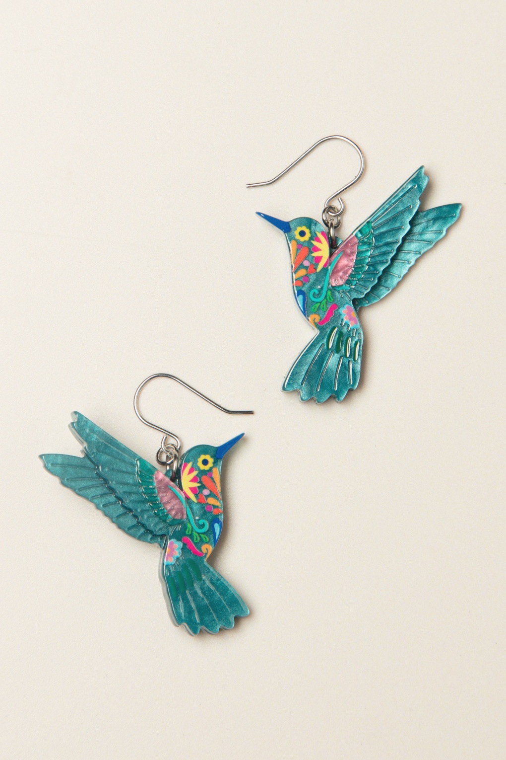 Erstwilder Frida's Hummingbird oorbellen | Topvintage