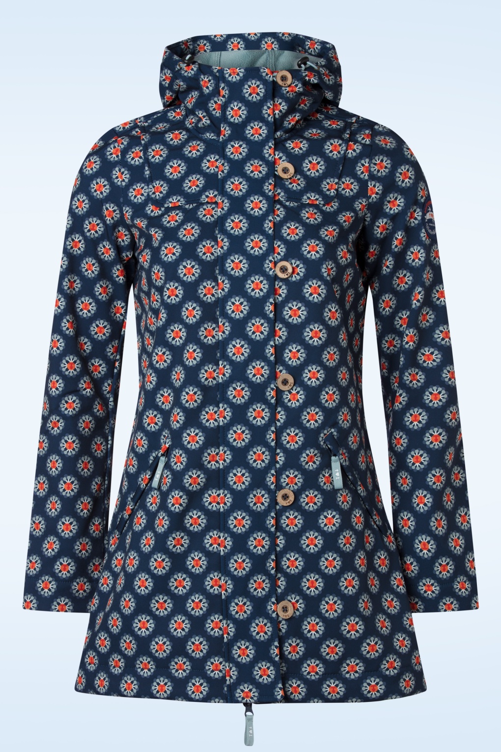 Blutsgeschwister Wild Weather Softshell Jacket in Happy Boat | Shop at Topvintage