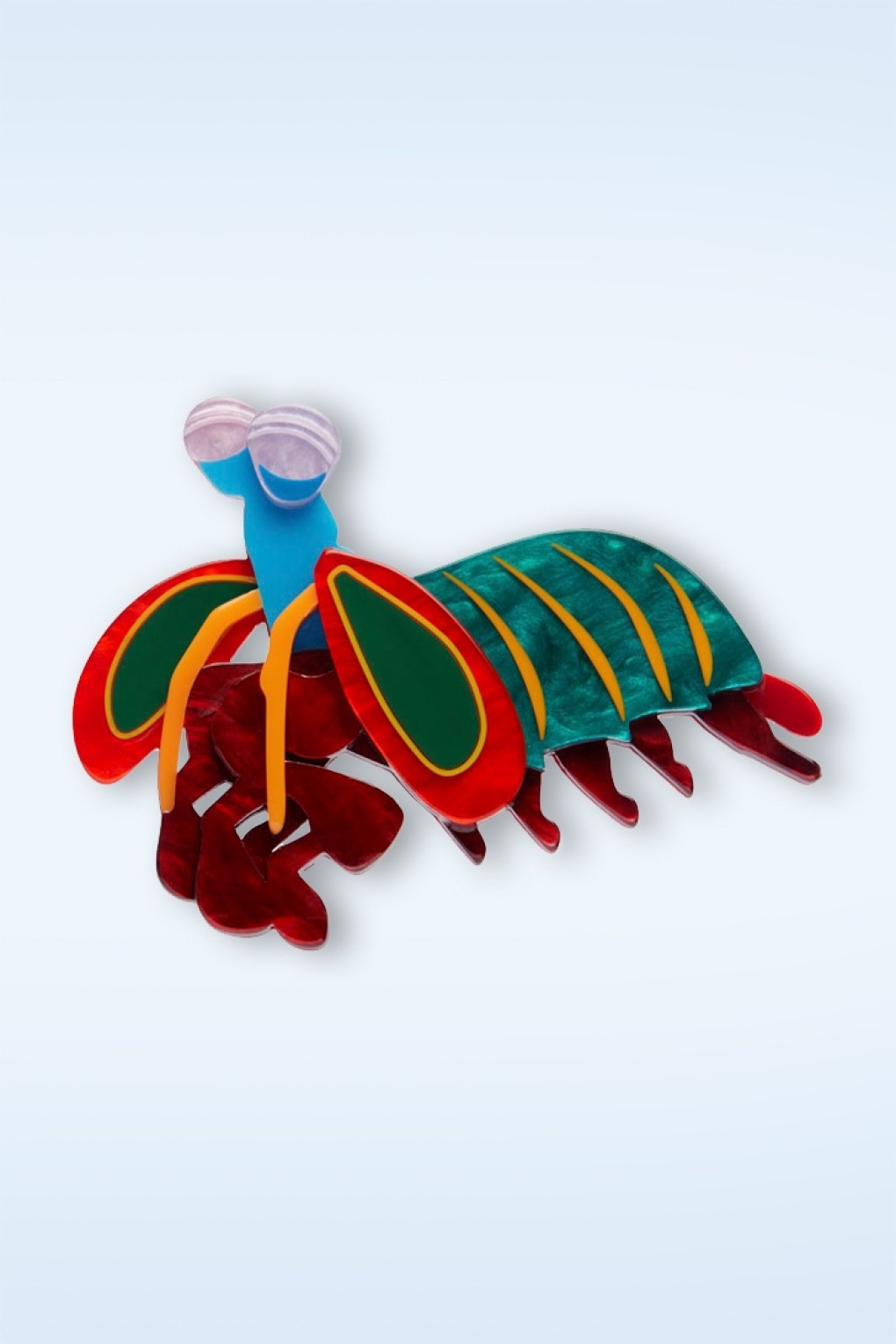 Erstwilder Peacock Mantis Shrimp Brooch | Shop at Topvintage