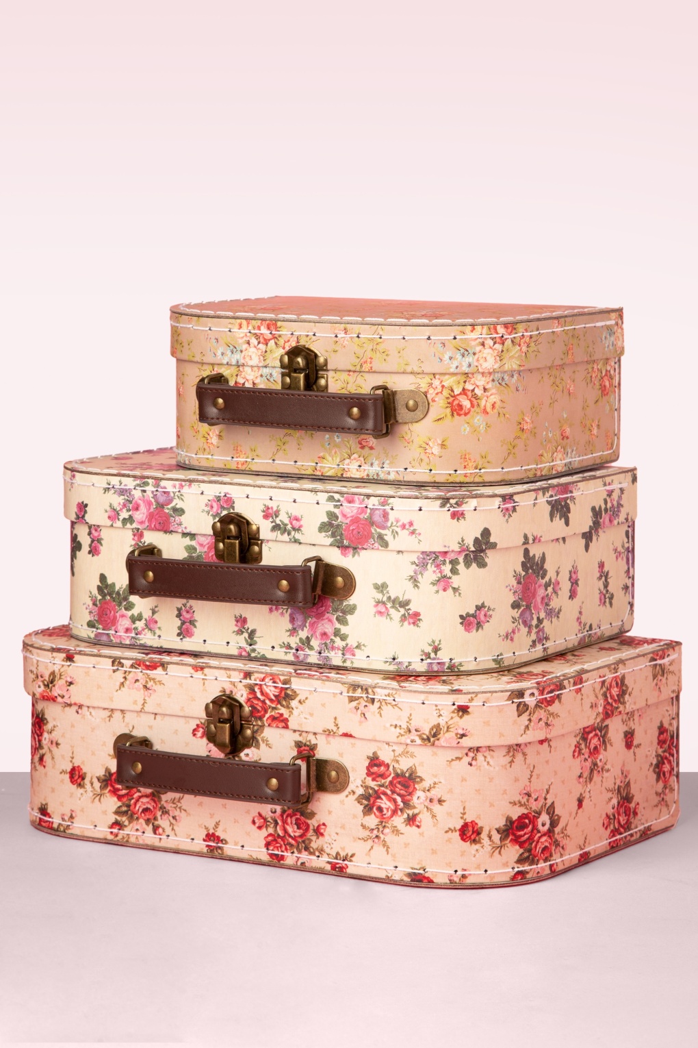 Sass & Belle Vintage Rose Suitcase Set | Shop at Topvintage