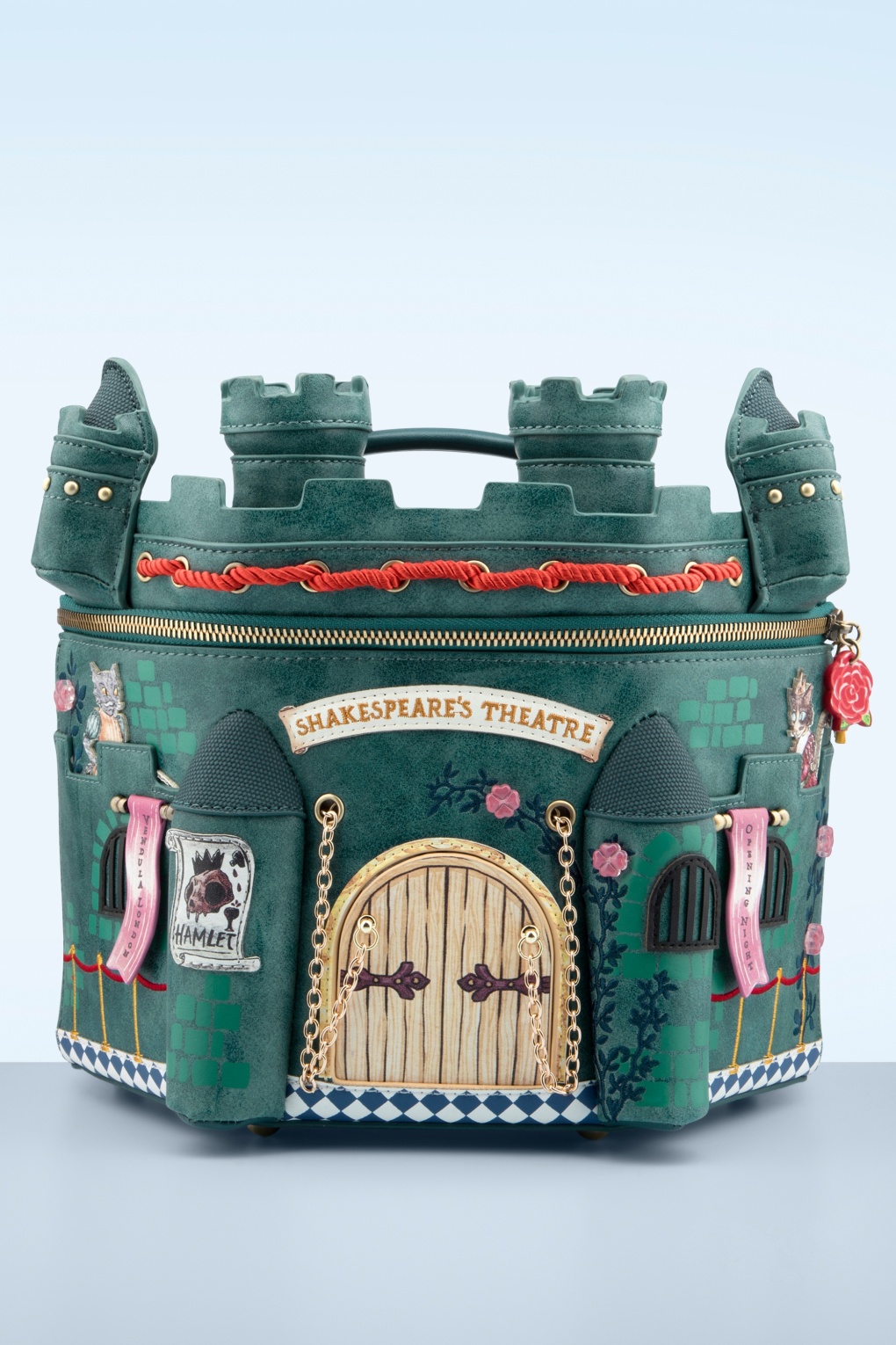 Théâtre Shakespeare : sac Cora en bleu Vendula | Topvintage