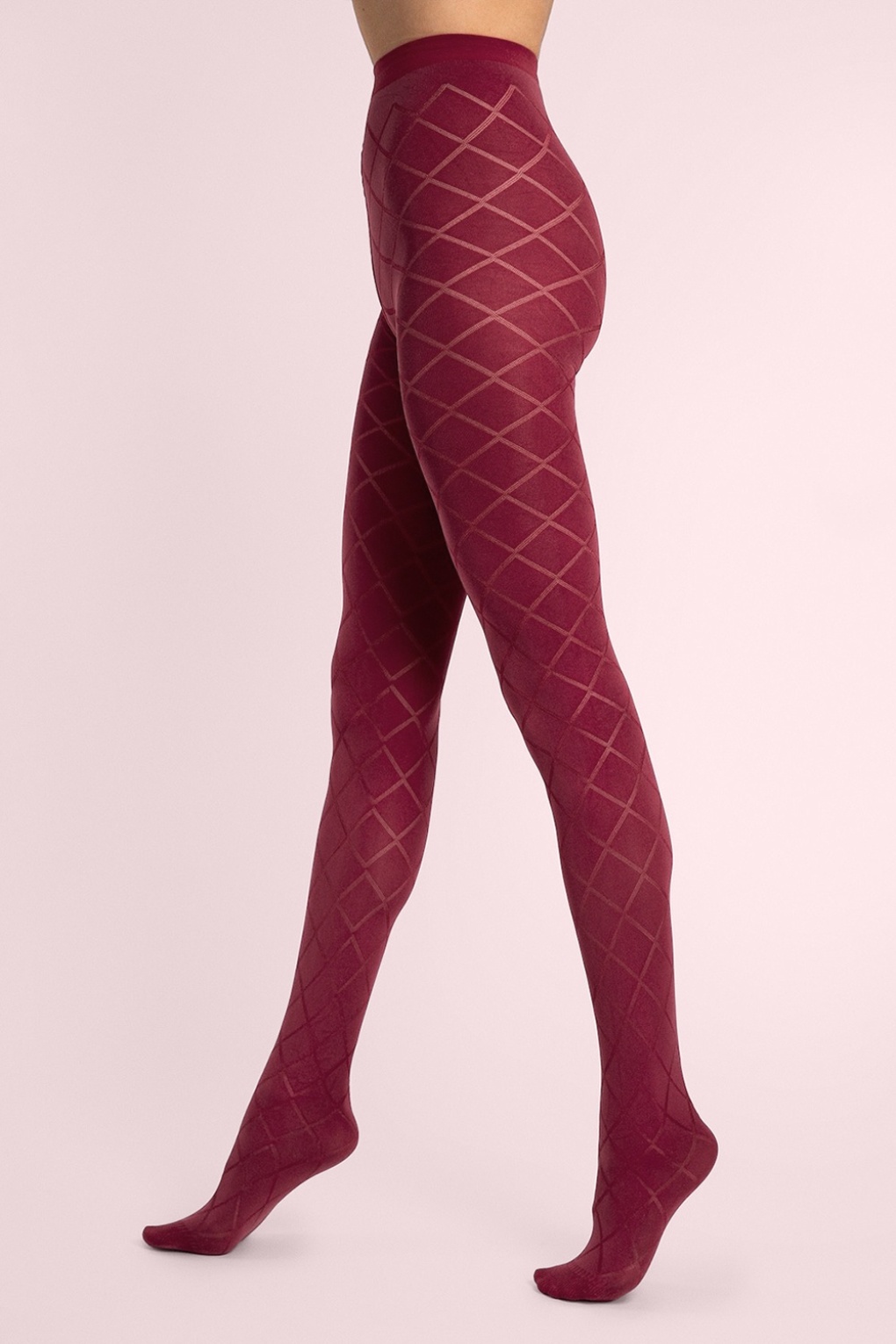 Collant Fusil en cerise Fiorella | Topvintage