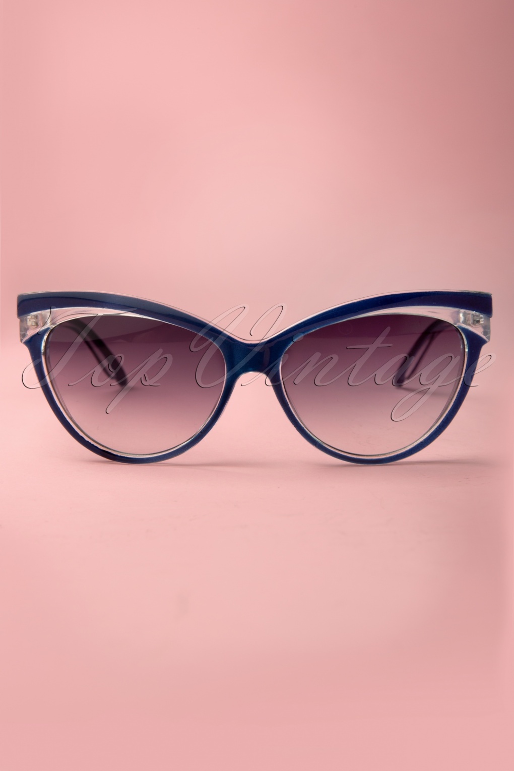 Judy Classic 50s Sunglasses In Navy