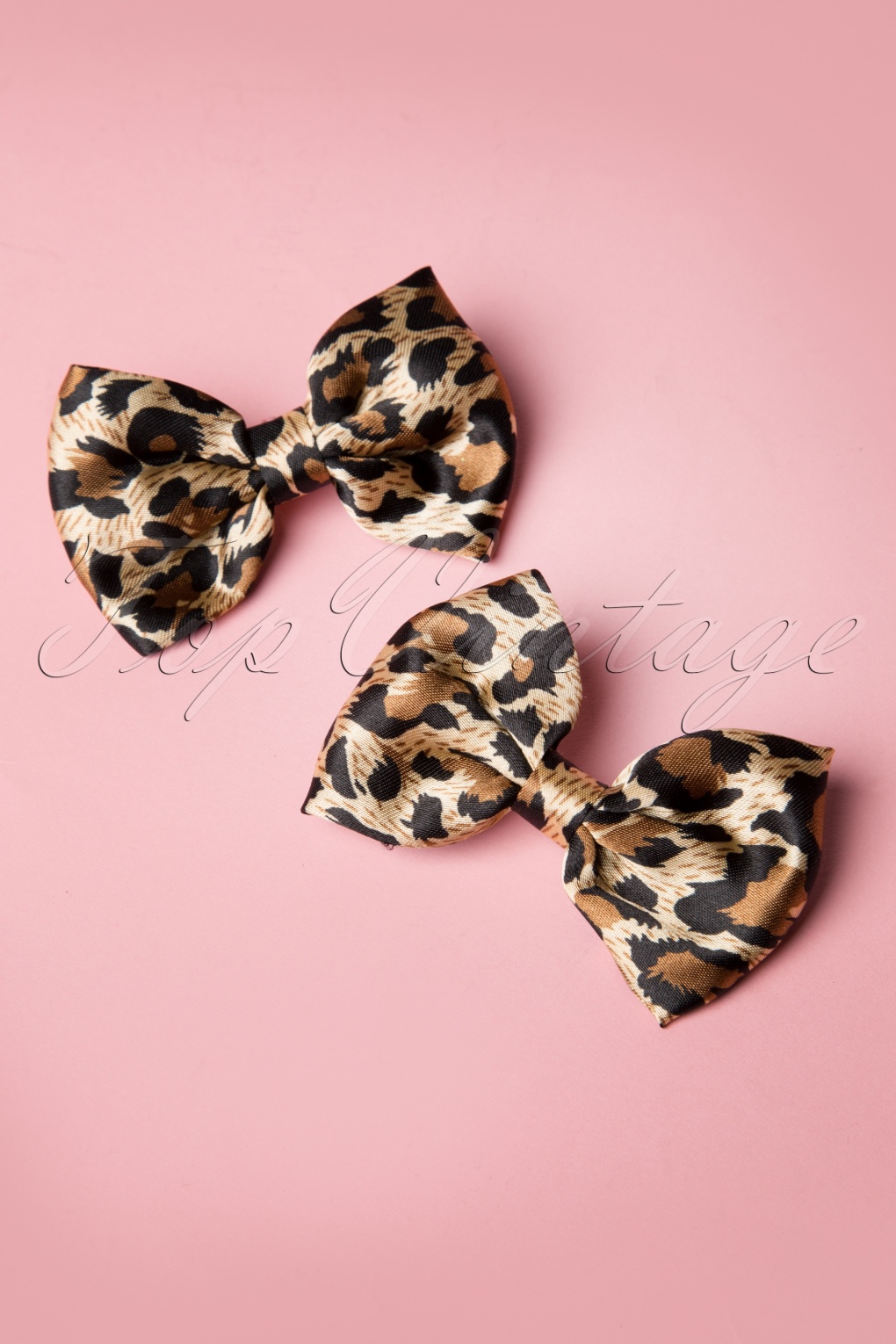 ZaZoo Sassy Leopard Bow Clips | Einkaufen bei Topvintage