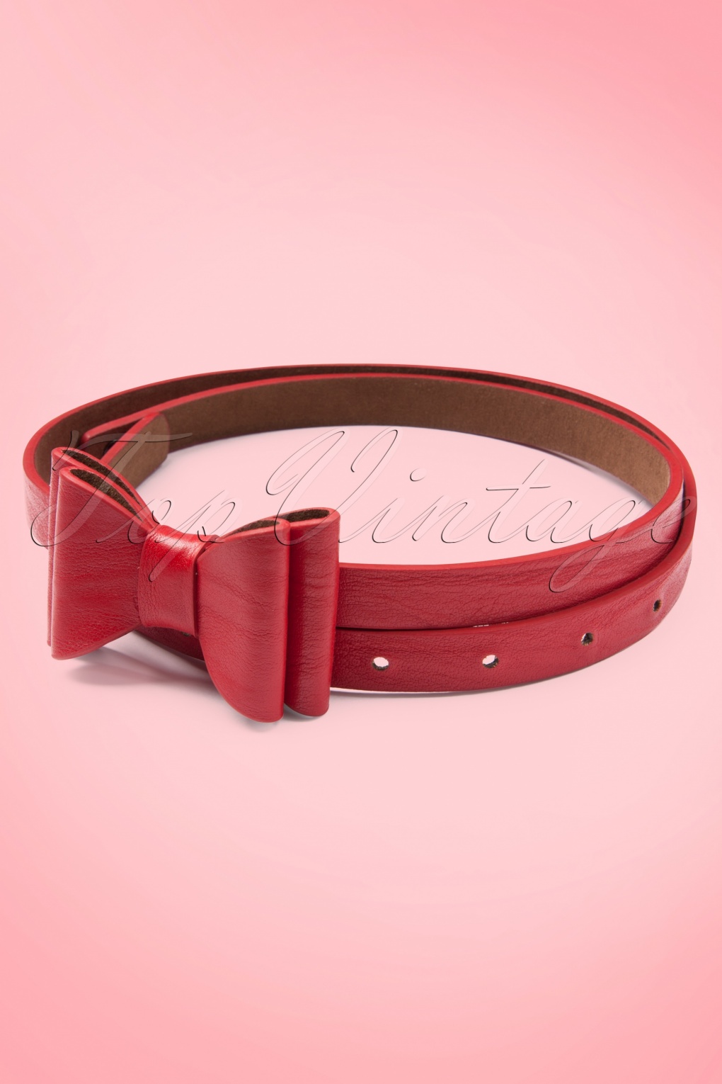 50s Bow Belt in Red